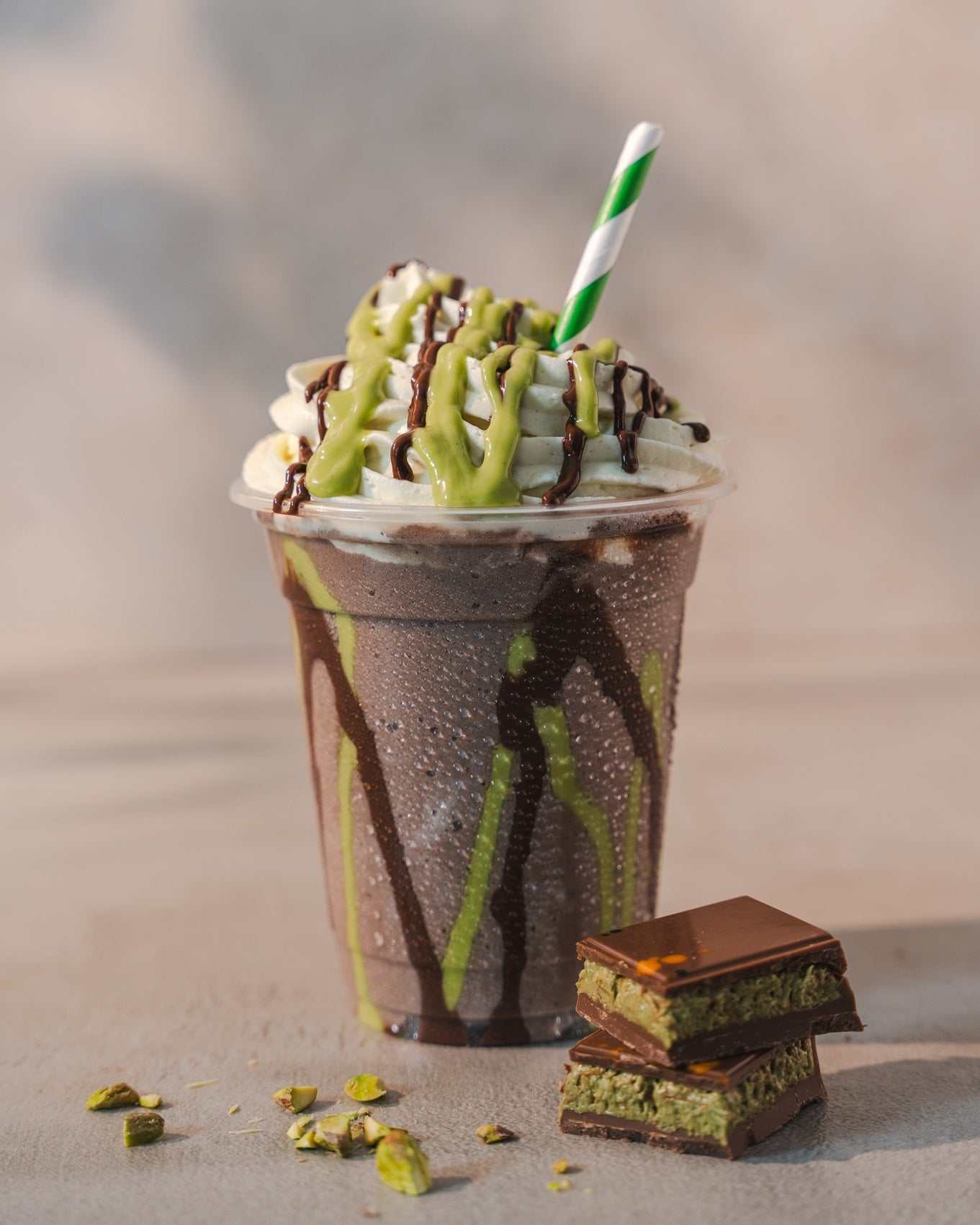 Dubai Chocolate Frappe – The Heavenly Coffee Company
