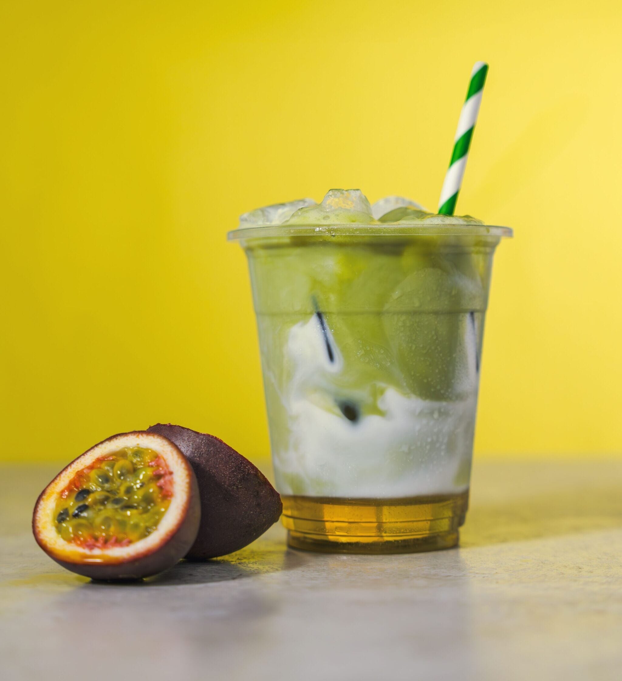 Passion Fruit Iced Matcha – The Heavenly Coffee Company