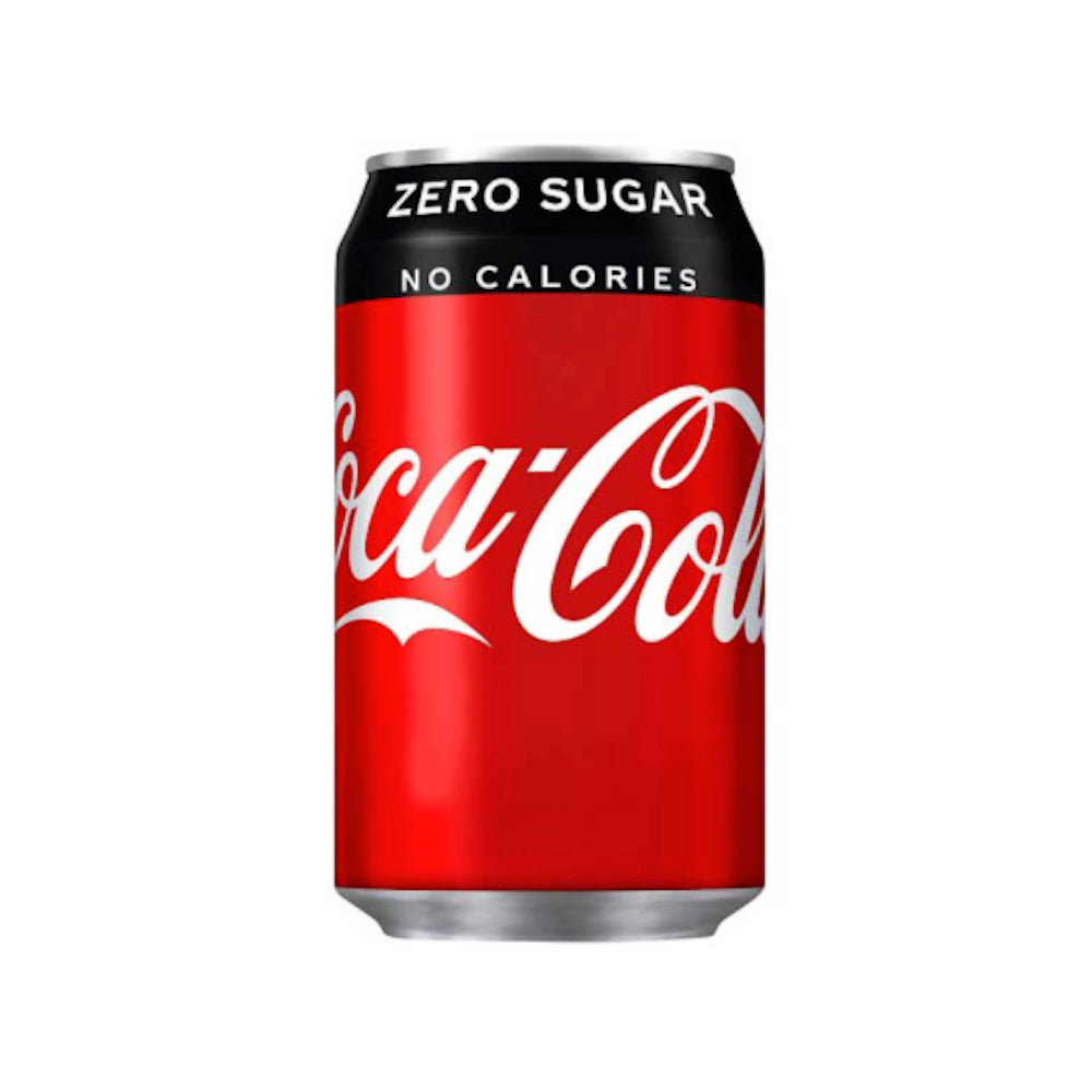 Coke Zero Cans 24 x 330ml – The Heavenly Coffee Company