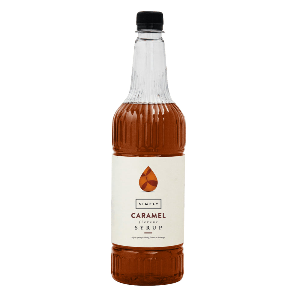 Simply Caramel Syrup 1 Litre – The Heavenly Coffee Company