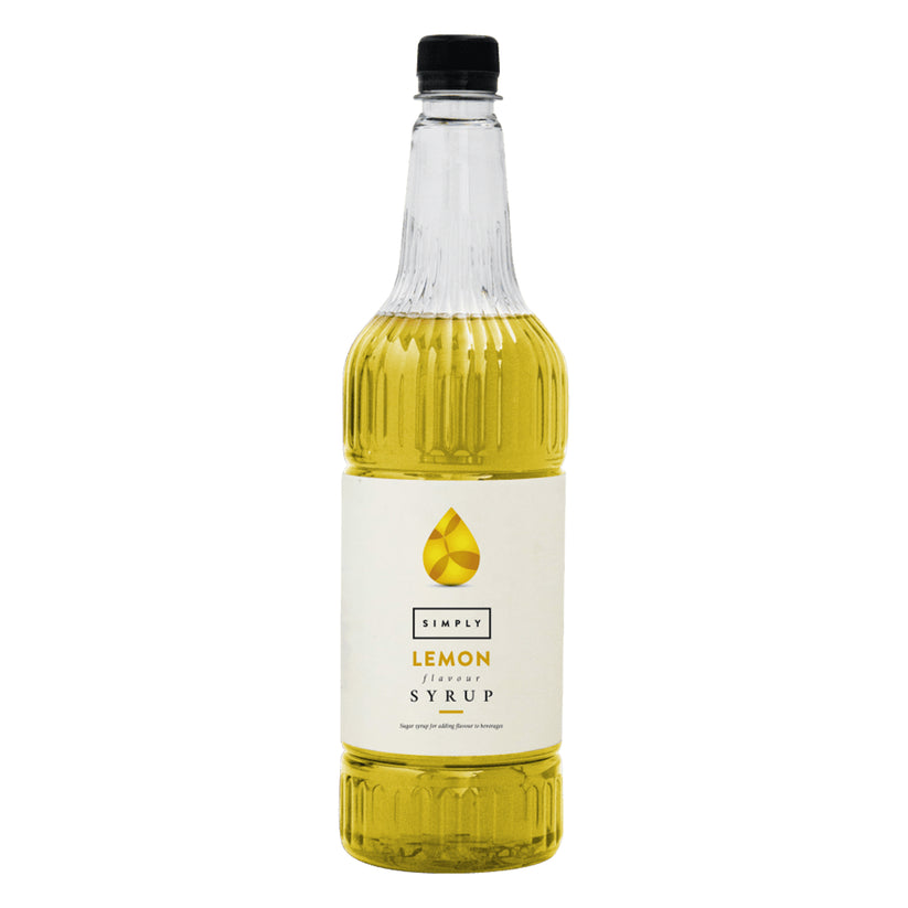 Simply Lemon Syrup 1 Litre – The Heavenly Coffee Company