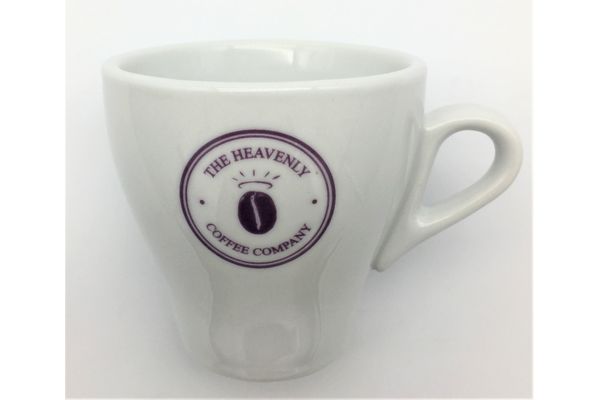 Heavenly Coffee White 6oz Iseo Cup – The Heavenly Coffee Company