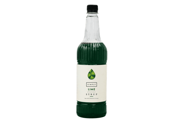 Simply Lime Syrup 1 Litre – The Heavenly Coffee Company